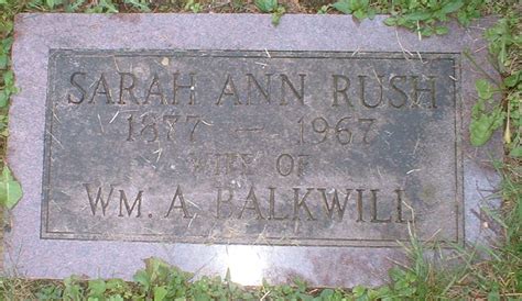 Sarah Ann Rush Balkwill 1877 1967 Find A Grave Memorial