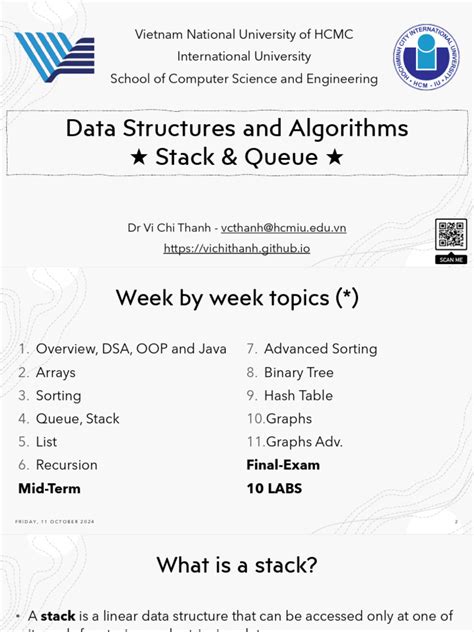Data Structures Stacks And Queues Guide Pdf Queue Abstract Data