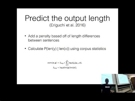 Free Video Neural Nets For Nlp 2019 Advanced Search Algorithms From Graham Neubig Class Central