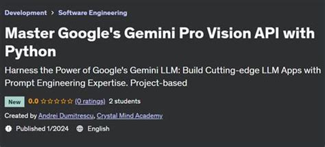 Master Google S Gemini Pro Vision API With Python SCRiPTMAFiA ORG