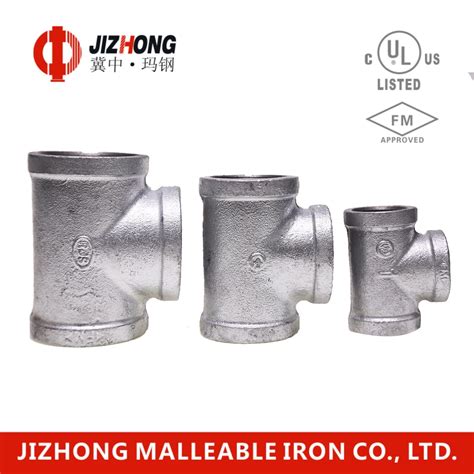 Malleable Cast Iron Pipe Tee Fitting Pipe Fitting Tee China Malleable Iron And Fire Fighting