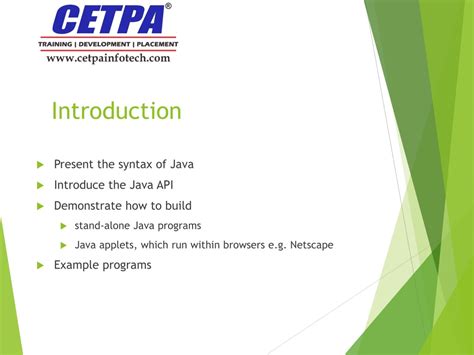 Ppt Java Program Training In Noida Powerpoint Presentation Free