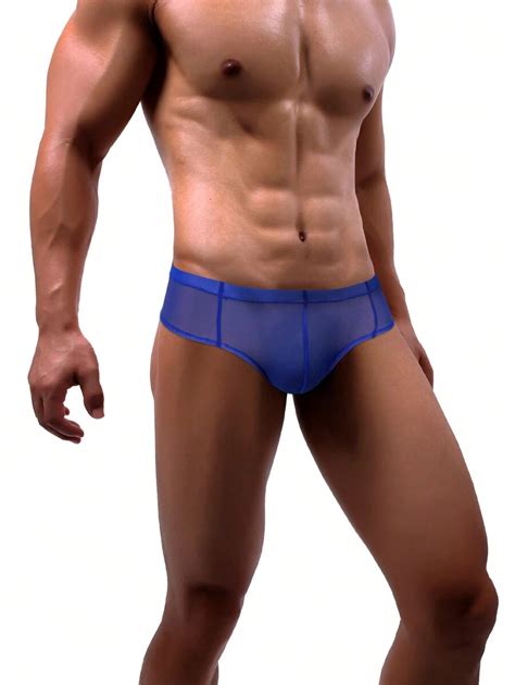 Mens Sheer Mesh Sexy Underwear Shein Uk