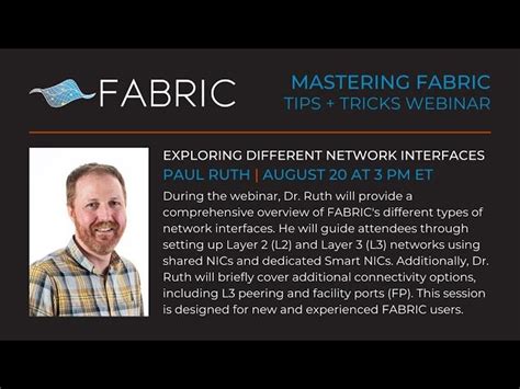 Fabric On Linkedin Exploring Different Network Interfaces Mastering Fabric Tips And Tricks