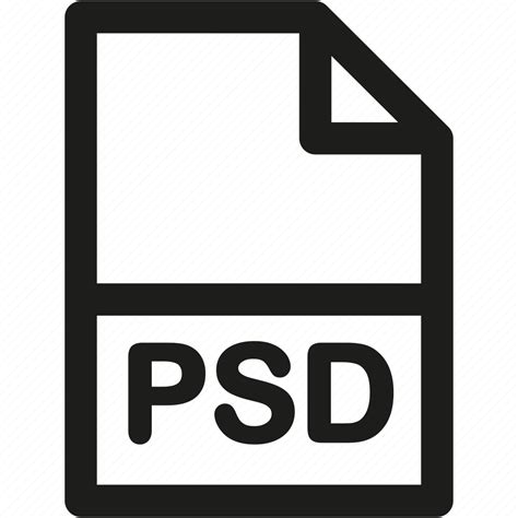 Extension Format Psd Document File Photoshop Icon Download On Iconfinder