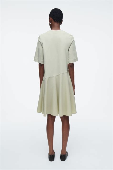 Асиметрична мини рокля тип тениска ШАМ ФЪСТЪК ЖЕНИ Handm Bg