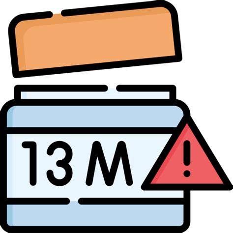 Expiry Date Special Lineal Color Icon