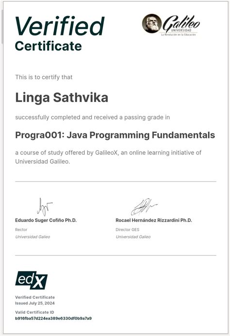 Edx Edxcourse Linga Sathvika