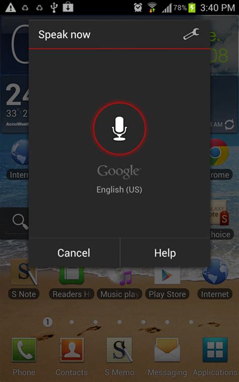 Android Voice Commands And Voice Actions