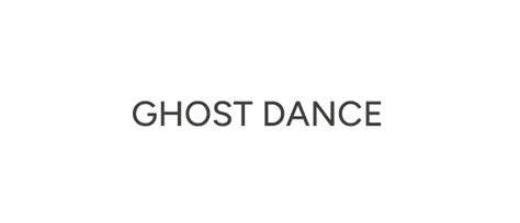 Ghost Dance サニー＆カンパニー