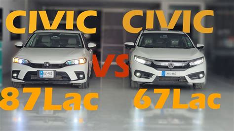 Honda Civic 11 Gen Vs Civic X 10th Generation Comparison Does The