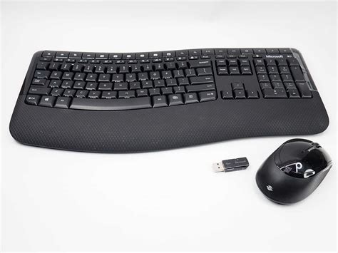 And Mouse Open Microsoft Wireless Comfort 5000 Desktop Curved Keyboard