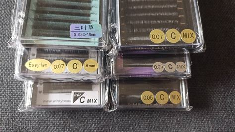 Мигли на редове за миглопластика Парфюмерия и козметични продукти