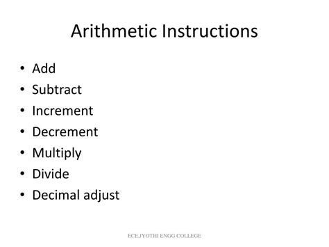 Ppt The 8051 Assembly Language Powerpoint Presentation Free Download