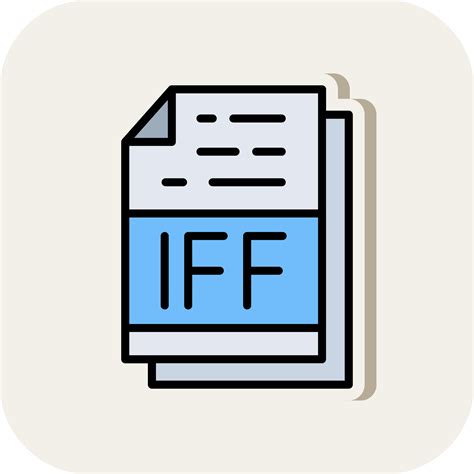 IFF File Format Vector Icon Design Vector Art At Vecteezy