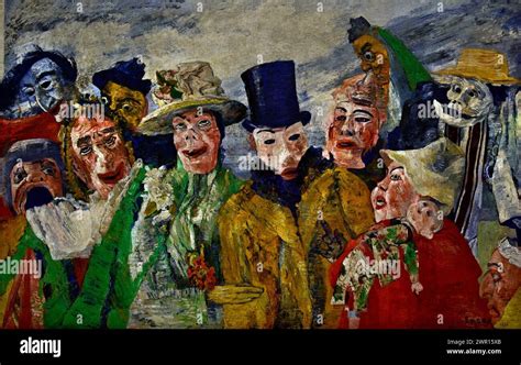 The Intrigue 1890 By James Ensor 1860 1949 Royal Museum Of Fine Arts Antwerp Belgium Belgian