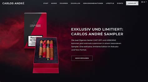 Carlos AndrÉ Premium Zigarren Und Premium Zigarillos