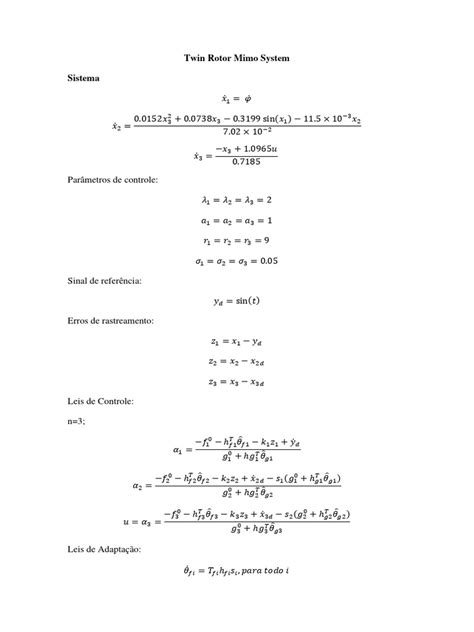 twin rotor mimo system pdf