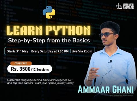 Live Classes Learn With Ammaar