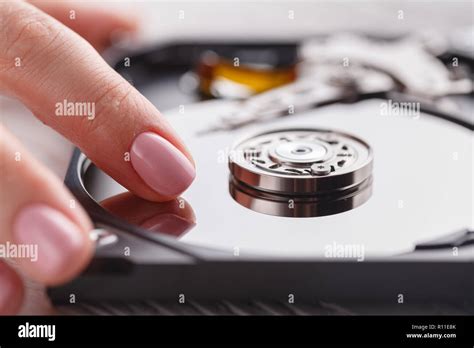 Destroyed Hard Disk Drive Hi Res Stock Photography And Images Alamy