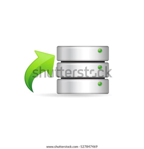 Database Icon Color Hard Disk Server Stock Vector Royalty Free 527847469 Shutterstock