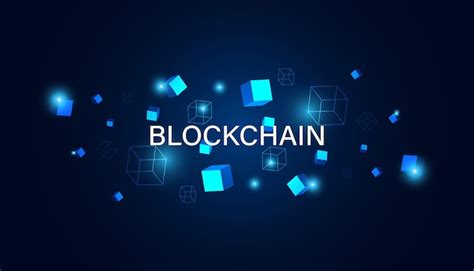 Premium Vector Digital Square Abstract And Digital Circuit Circle Hitech Blockchain Technology