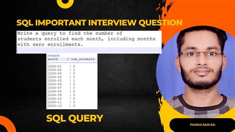 Sql Interview Question Important Join Part 2 Sql Sqlserver Interview Questions Youtube