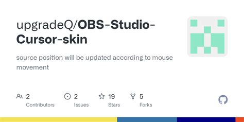 OBS Studio Mouse Cursor Skin Page OBS Forums