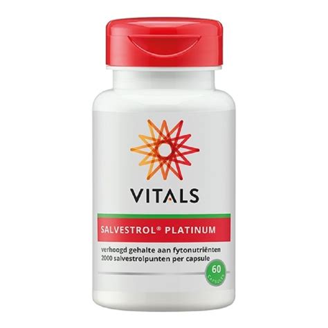 Vitals Salvestrol Platinum 60 Capsules Reformhuis Polderman