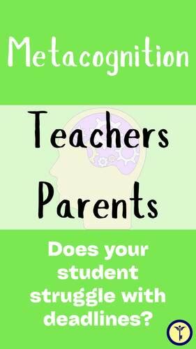 Executive Function Metacognition Special Education Iep Support