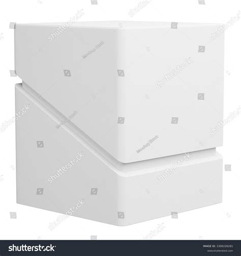 Rectangular Diagonal Box Looks Beautiful Clean Stock Illustration 2306226281 Shutterstock