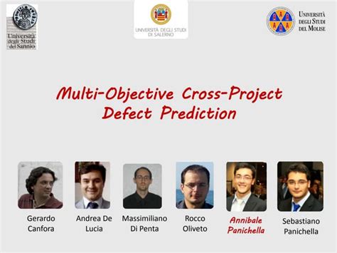 Multi Objective Cross Project Defect Prediction Pdf