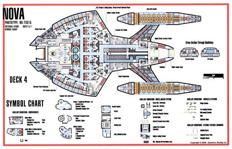 Stunning House Plan With Nova Class Starship Schematic
