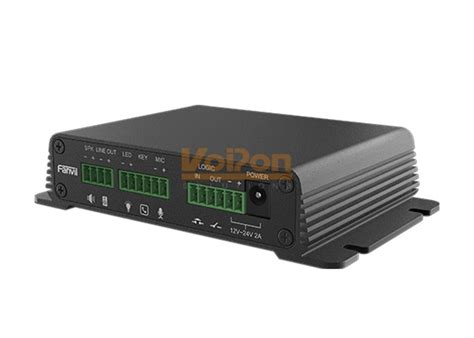Fanvil Pa2s Sip Video Intercom And Paging Gateway Sip Pa2s