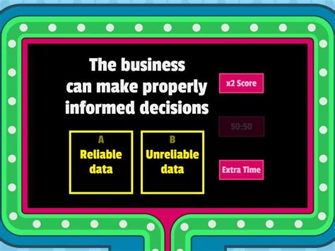 Reliability Gameshow Quiz