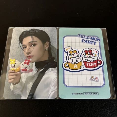 Ateez ウヨン Popup マスコット トレカ Teez Mon アチズ メルカリ