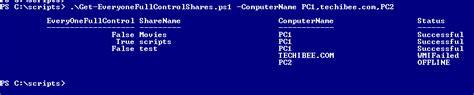 Find Shares With Powershell Where Everyone Has Full Control Permissions 4sysops