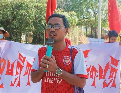 ပ သုံးလုံးမှန်ကန်ရေး လူထုအားနဲ့ထိန်းကျောင်းဖို့ ပြောလိုက်တဲ့ သပိတ်ဦးဆောင်ကော်မတီဝင်