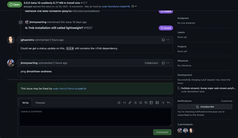 Add Banner For May Be Fixed By At The Bottom Of An Issue · Issue 5948 · Refined Github