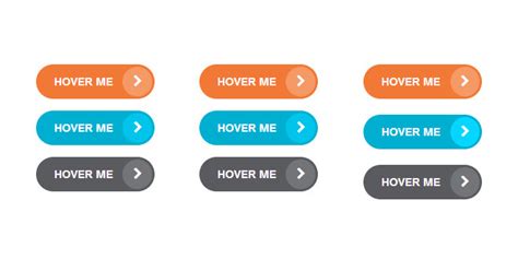Hover эффекты для кнопок на Css