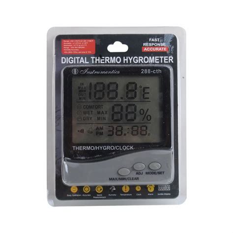 CTH 288 Aceteq Digital Thermohygrometer at Rs 599 | Digital Thermometer ...