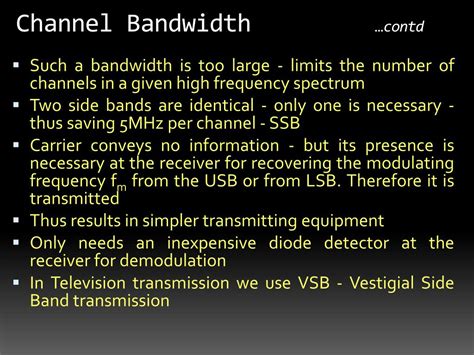PPT SIGNAL TRANSMISSION AND CHANNEL BANDWIDTH PowerPoint Presentation ID