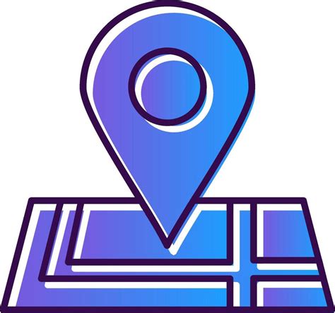 Map Gradient Filled Icon 42748071 Vector Art At Vecteezy