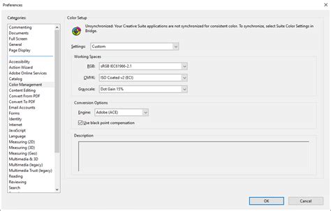 Colour Management In Acrobat Pro Automate PDF