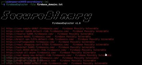 如何使用firebaseexploiter扫描和发现firebase数据库中的安全漏洞 腾讯云开发者社区 腾讯云