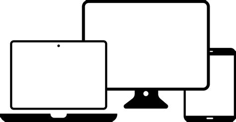 Digital Devices Icon Set Responsive Web Design Icon Symbol 53478474 Vector Art At Vecteezy