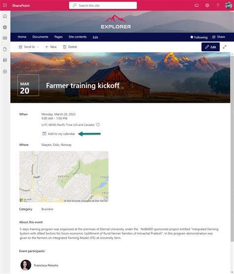 Building A Sharepoint Intranet With Chatgpt And Bing Events Calendar