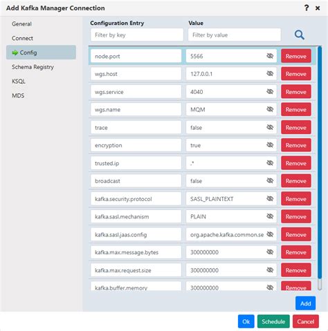 Create Remote Kafka Manager Connection Meshiq