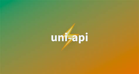 Uni Api A Hugging Face Space By Yym