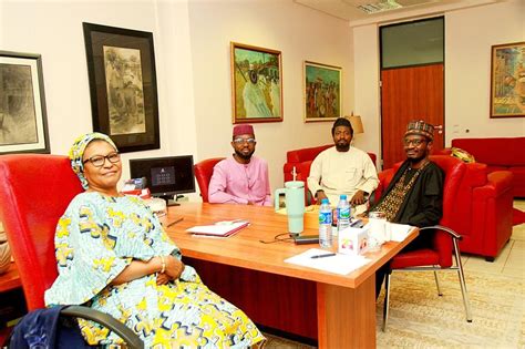 kelvin ojonugwa akpala ismn afaaap on linkedin courtesy visit to senator ireti heebah kingibe